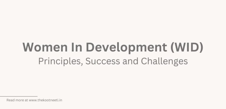 Women In Development (WID): Principles, Success and Challenges