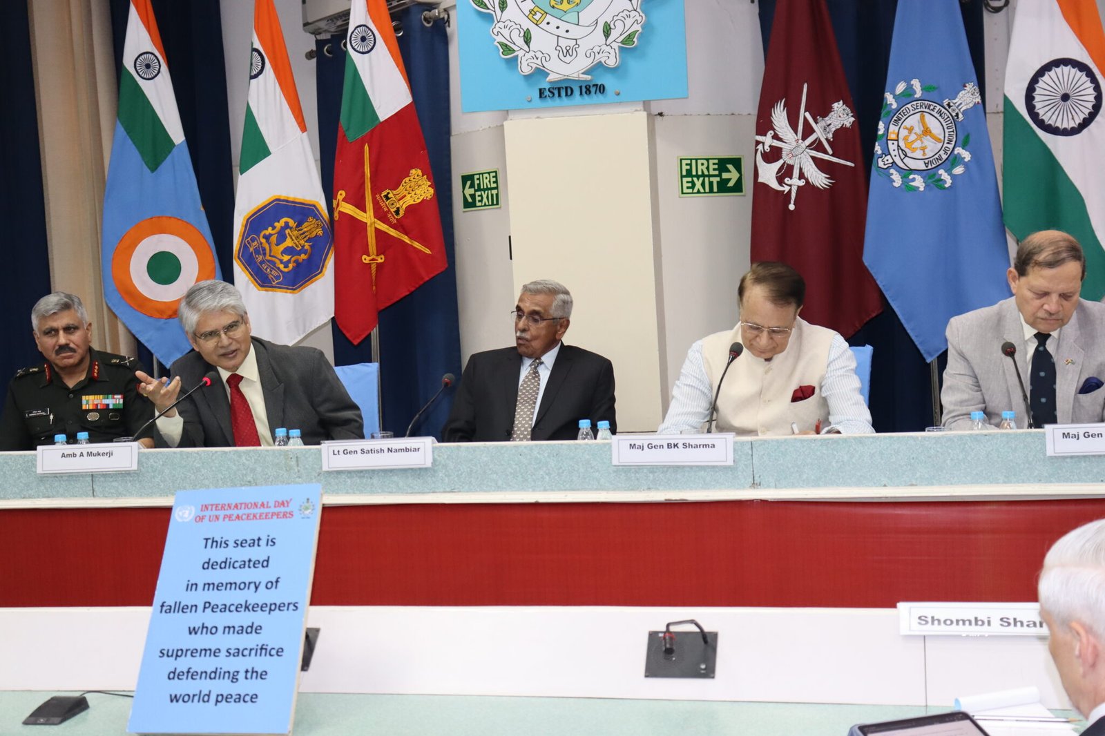 India Marks 75 Years of UN Peacekeeping with USI Symposium Honouring ...